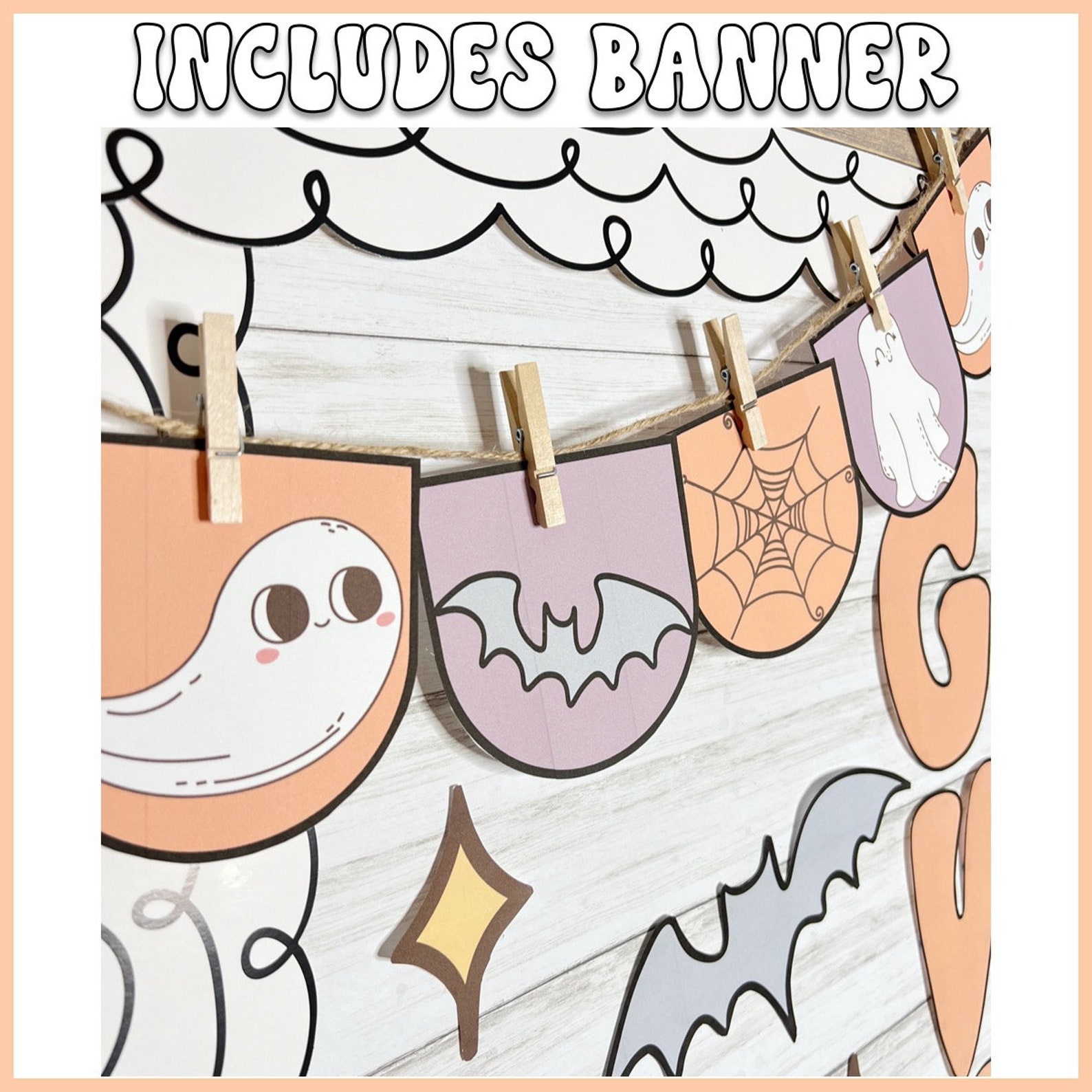 Halloween Bulletin Board - Halloween Door Decor - Ghoul Vibes October ...