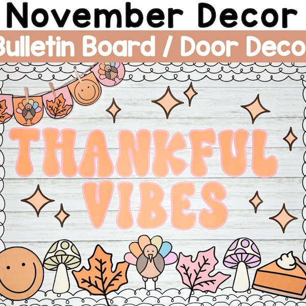 November Door Decor - Etsy