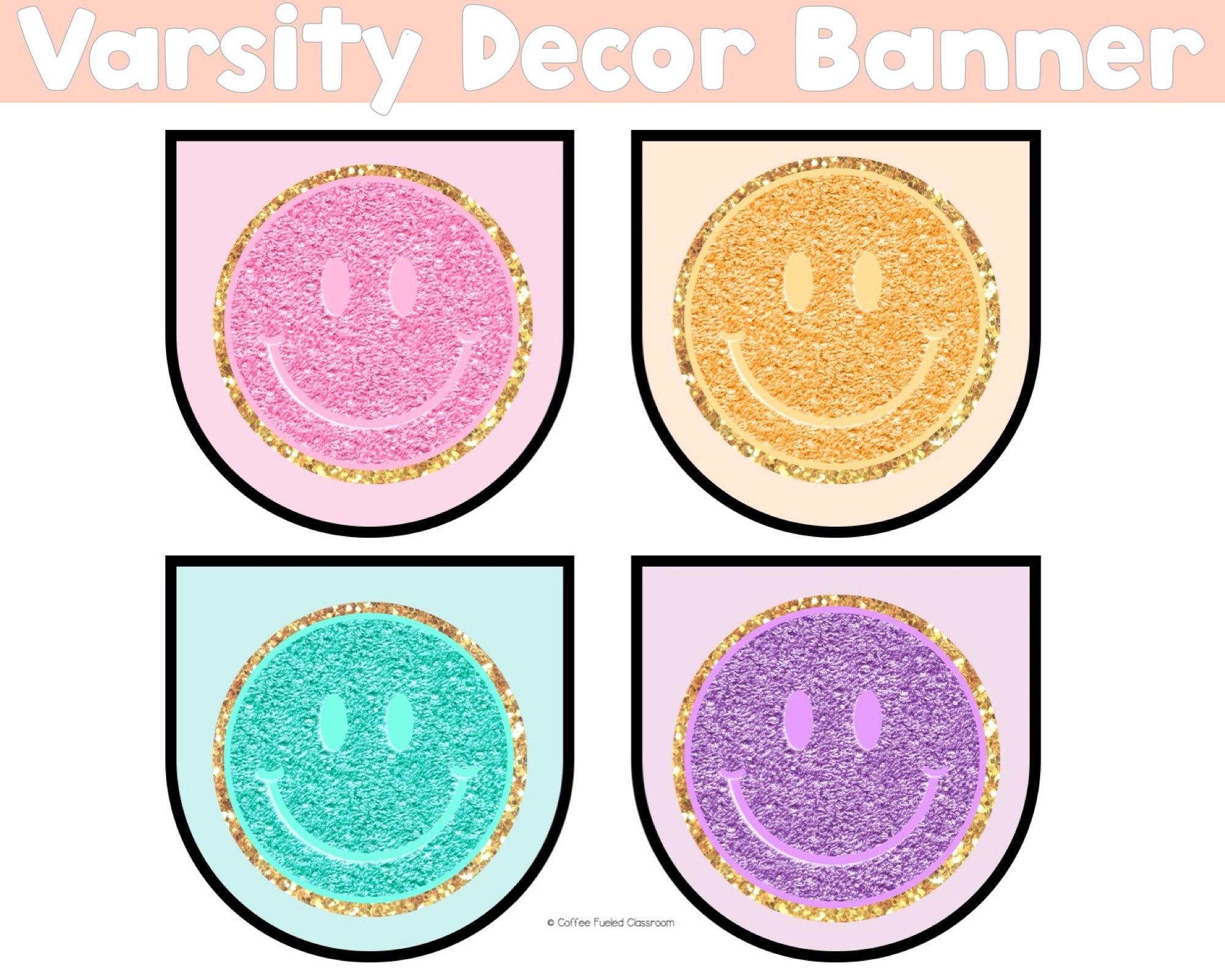 Back to School Bulletin Board - Varsity Letters Bulletin Board ...