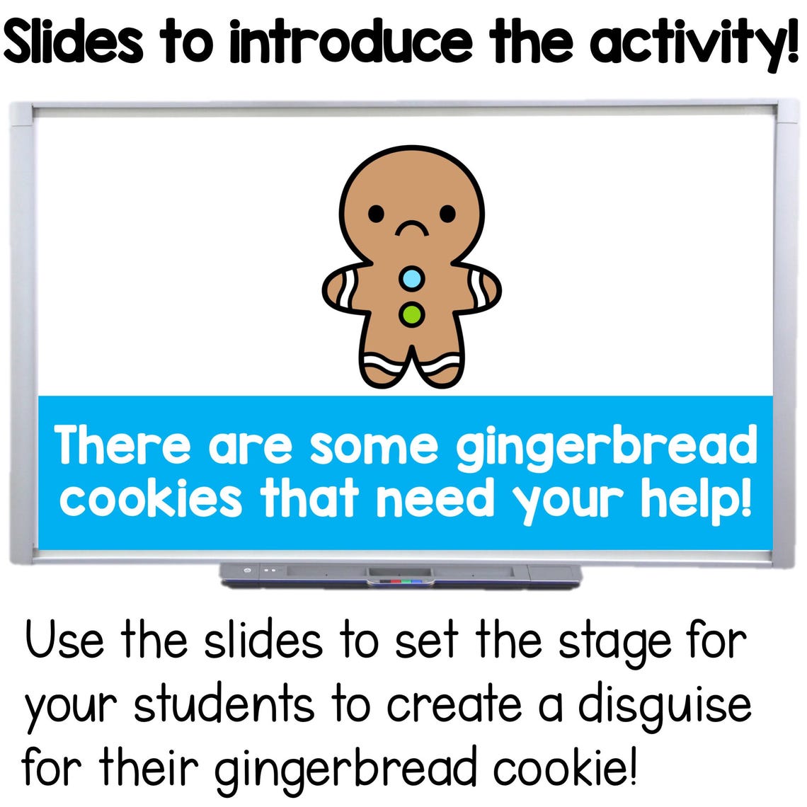 Disguise a Gingerbread Man Craft - Hide a Gingerbread Man Activity - Etsy