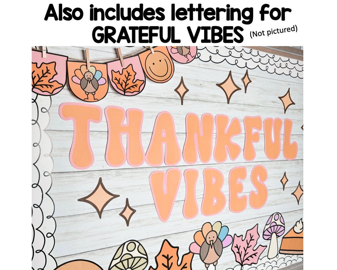 November Bulletin Board November Door Decor Thankfuls Vibes, Grateful ...
