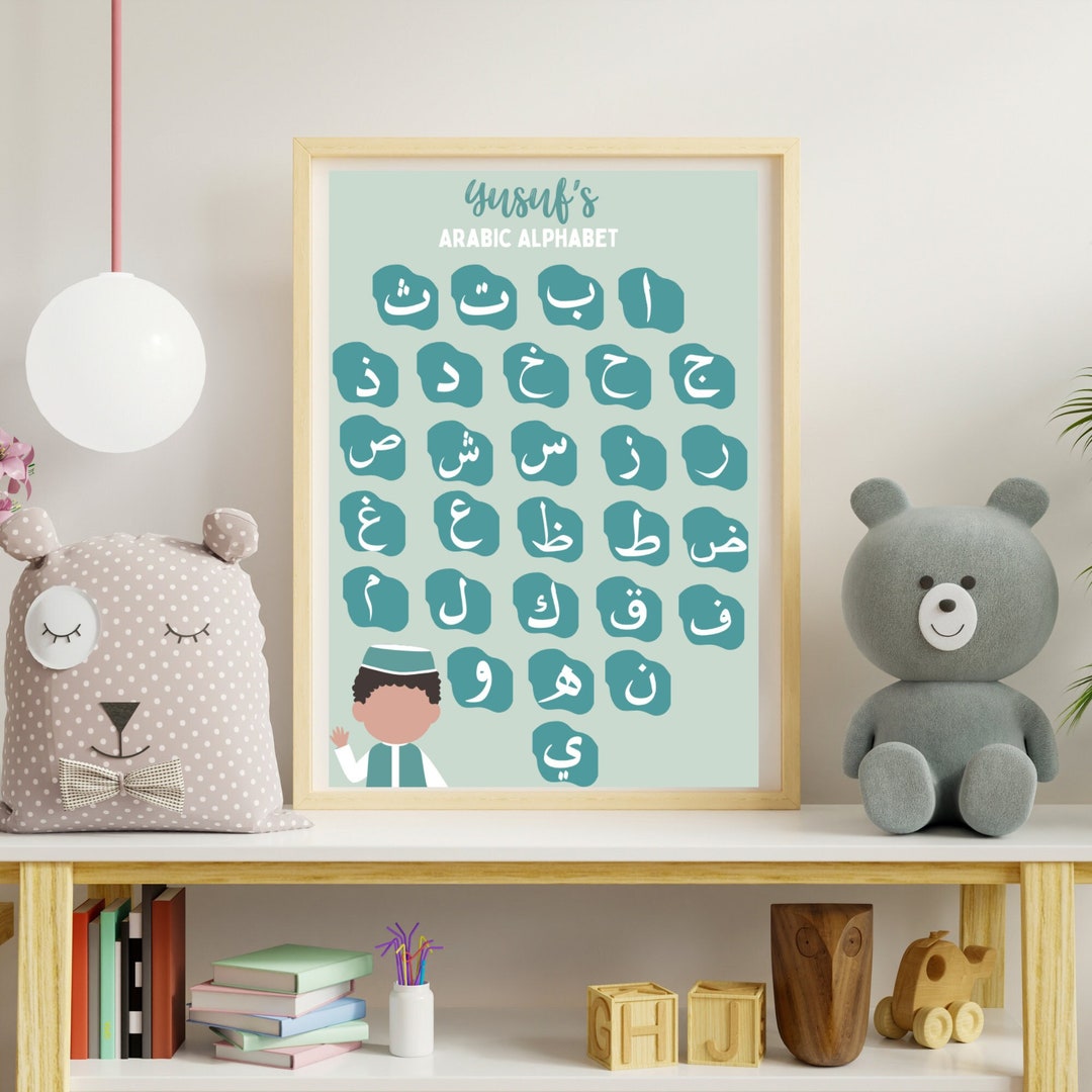 Islamic Art Islamic Kids Art Kids Wall Decor Kids Nursery Decor Kids ...