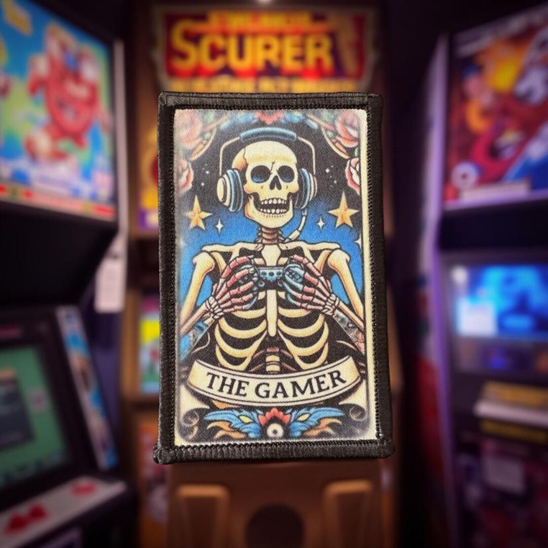 The Gamer Tarot Iron on Patch - Etsy