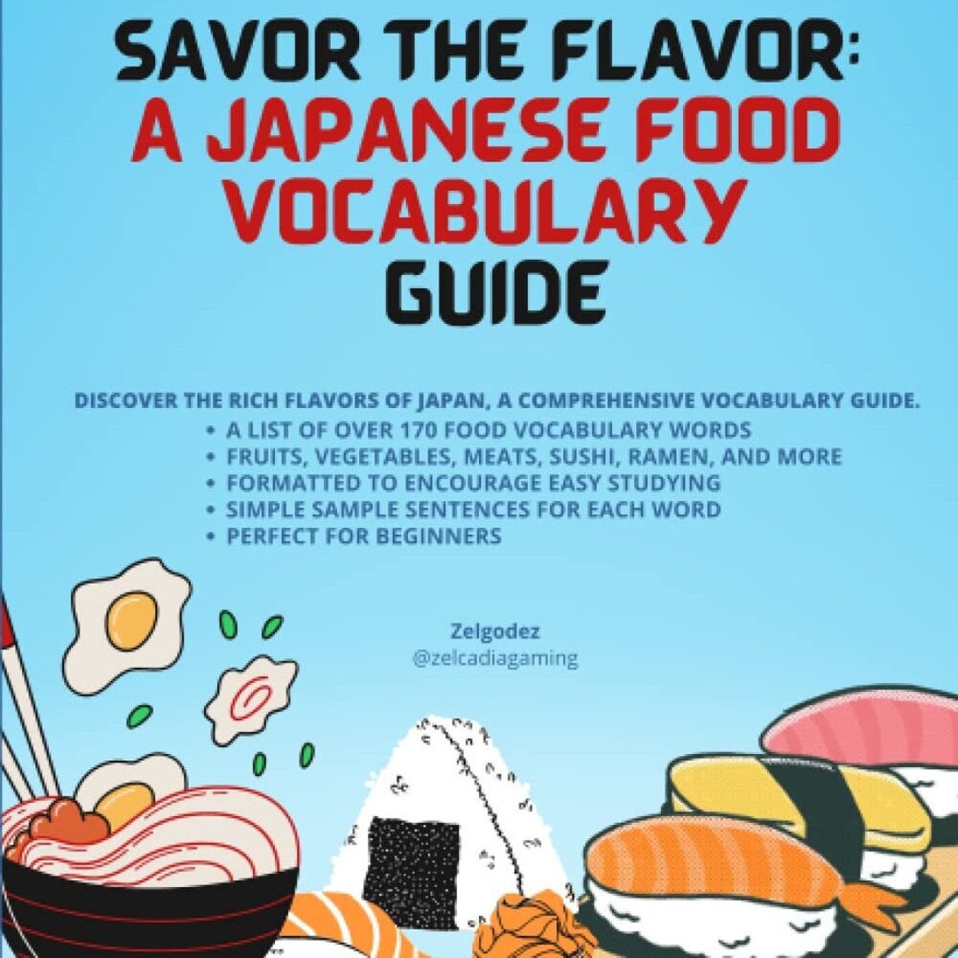 Savor the Flavor: A Japanese Food Vocabulary Guide - Discover the Rich ...