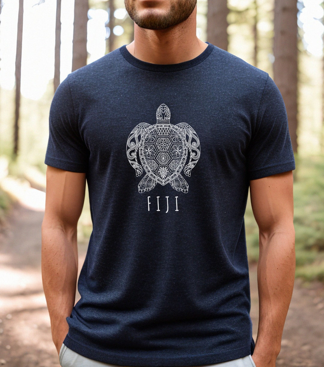 Unisex, Short Sleeve Crew Neck T-shirt, Fiji Shirt, Holiday, Island ...