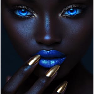 Black and Blue - Etsy