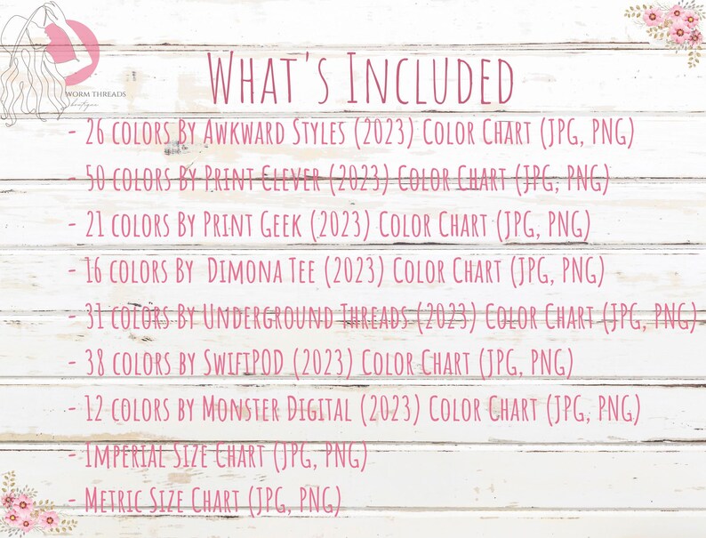 Gildan 5000 Editable Color Chart Gildan 5000 Size Chart - Etsy Canada