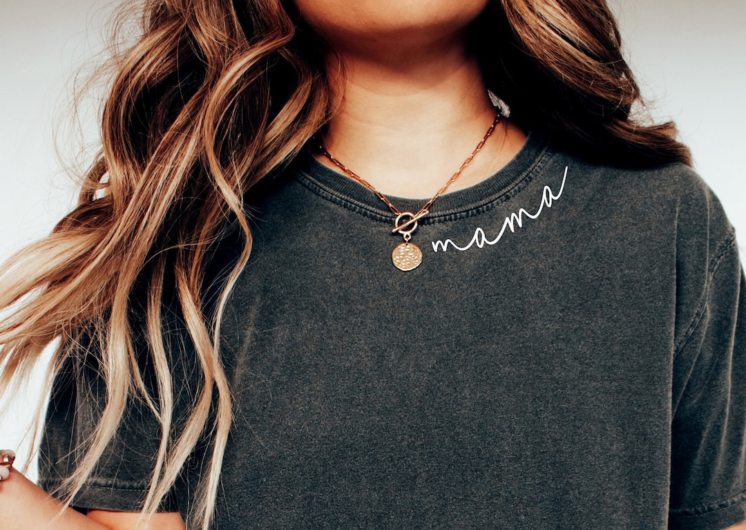 Mama Neckline PNG File, Mother's Day Gift (digital Download) - Etsy
