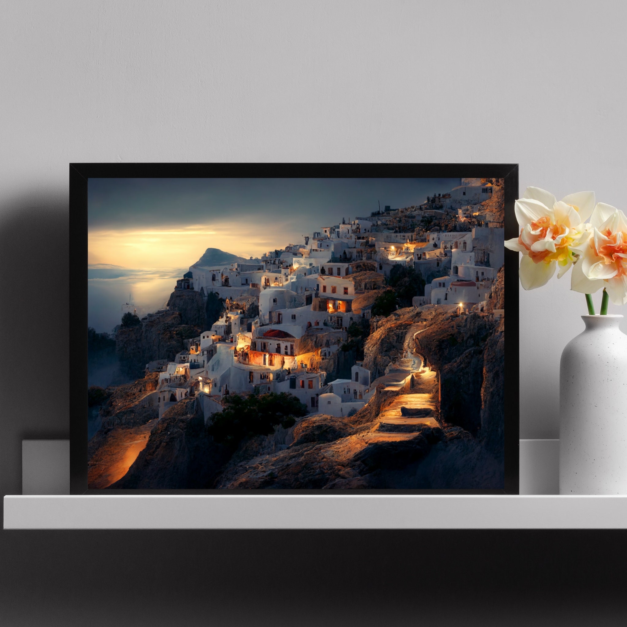 Wall Art Greece Architecture Wall Decor Wall Art Instant Download Greek ...