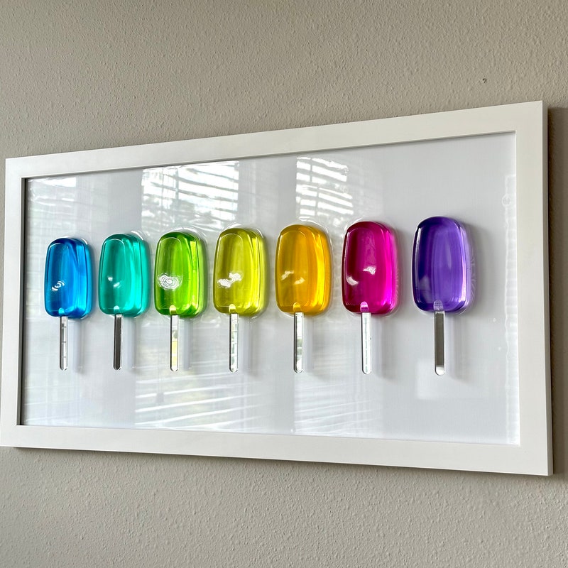 Crystal Resin Art Work - Etsy UK