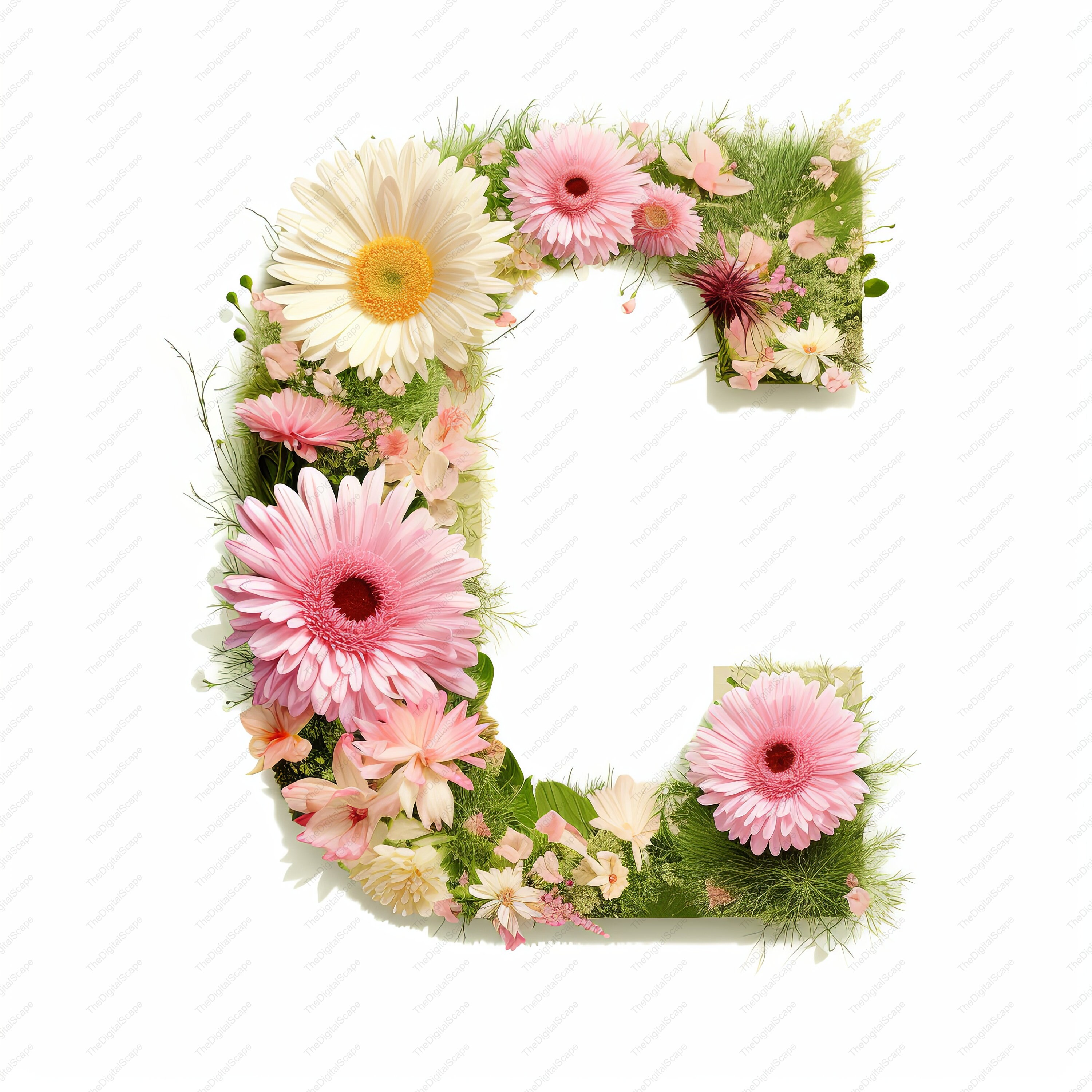Letter C Clipart 10 High Quality Jpgs, Alphabet Print, Scrapbooks ...