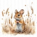10 Field Mouse Clipart - High Quality Jpgs, Scrapbooks, Digital Craft ...