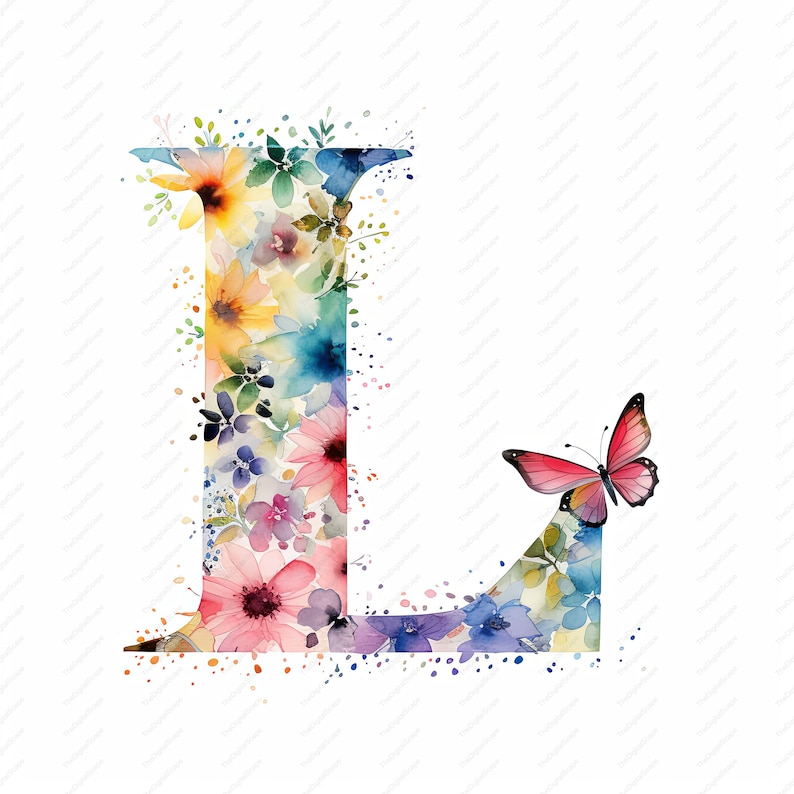 Letter L Clipart 10 High Quality Jpgs, Alphabet Print, Scrapbooks ...