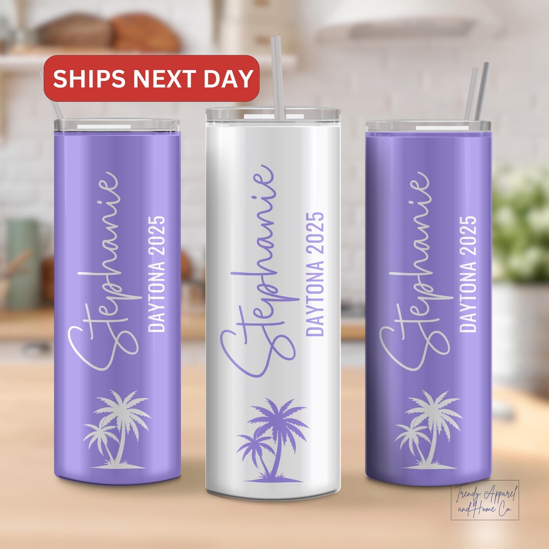 Personalized Girls Trip Tumblers Girls Trip Gift Personalized Beach ...