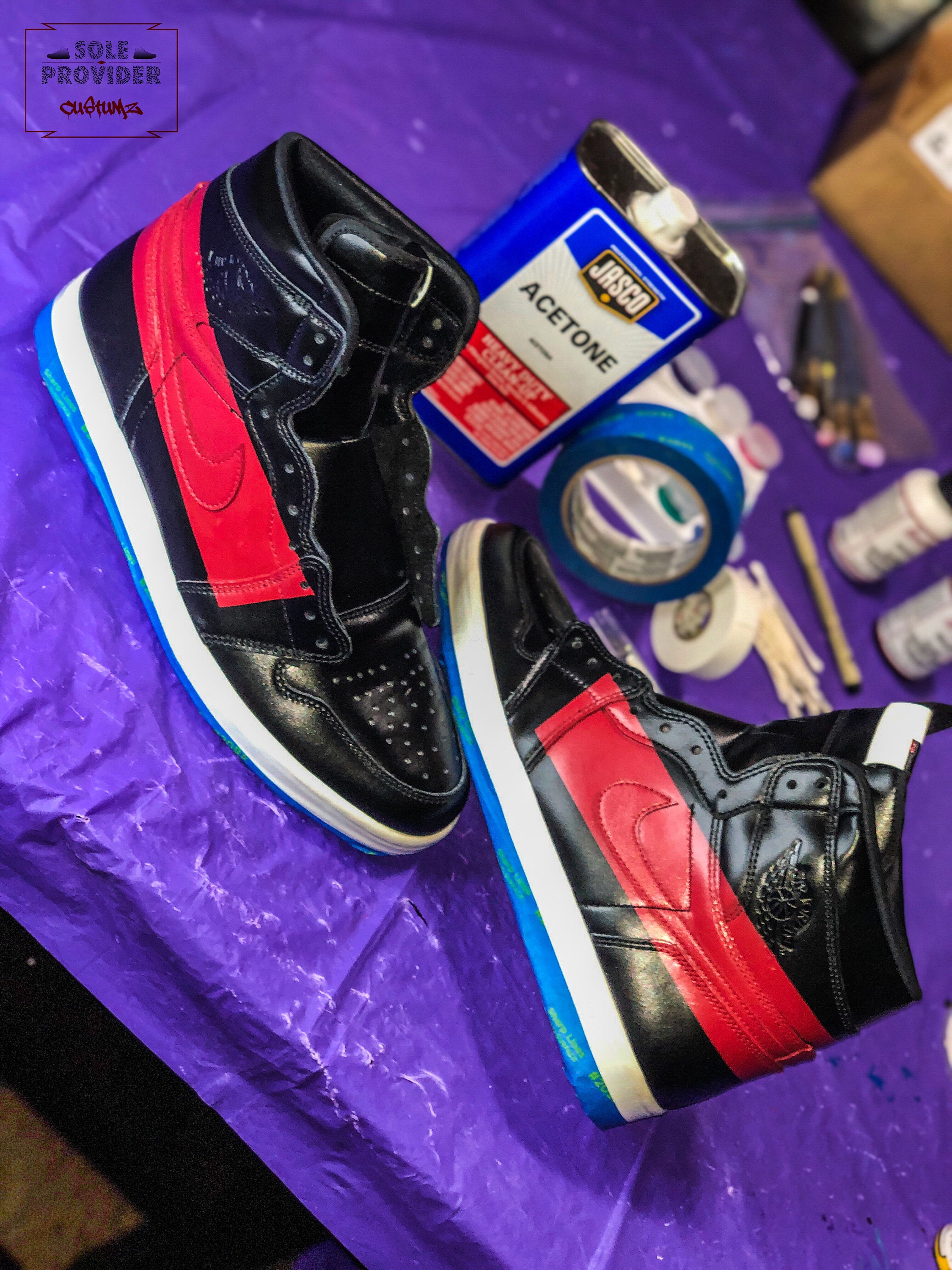 Air Jordan 1 “bumble Bee” Retro High Custom - Etsy