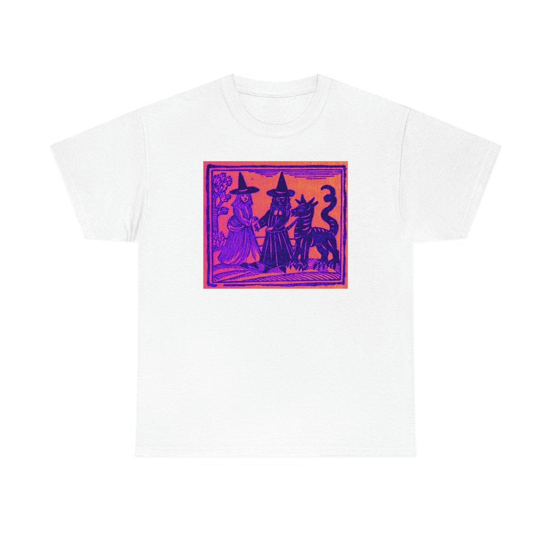 Witches Dancing With the Devil Unisex Heavy Cotton Tee - Etsy