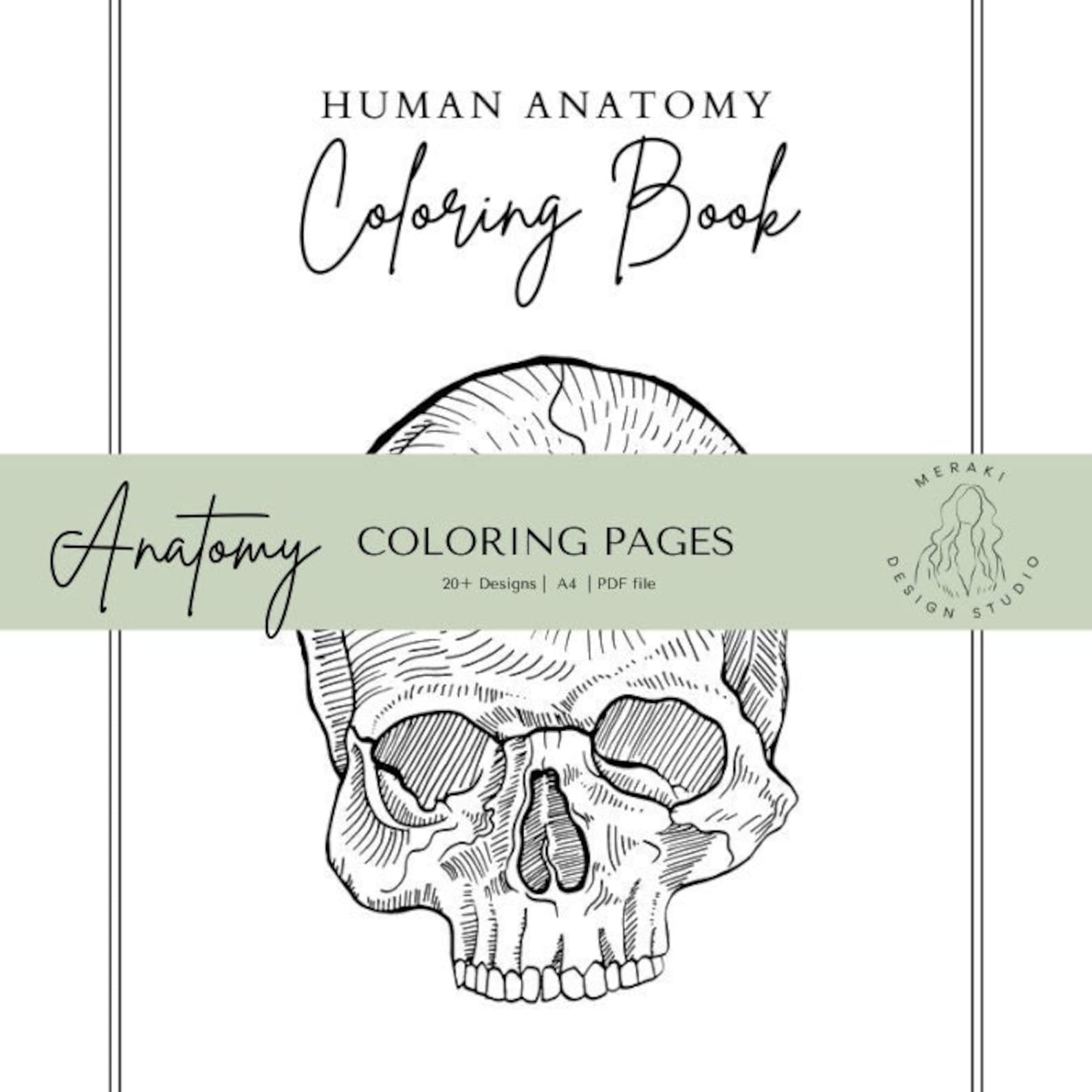 20+ ANATOMY COLORING PAGES, Printable Coloring Book, Coloring Pages ...