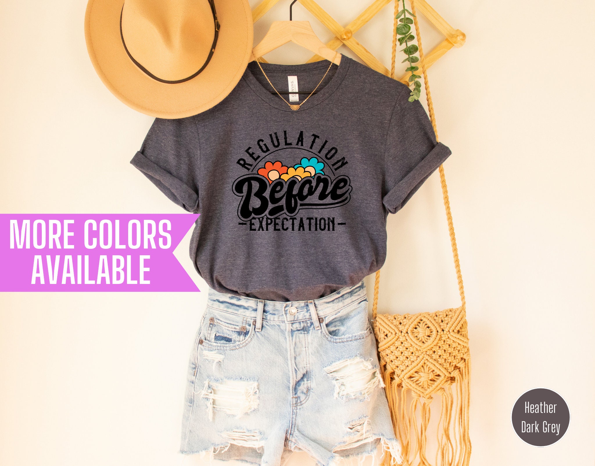 Regulation Before Expectation Shirt Autism Awareness Tee - Etsy UK