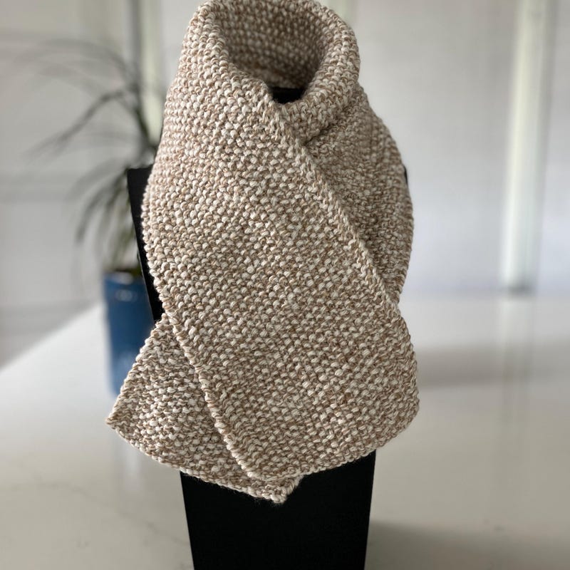 Beige Scarf - Etsy