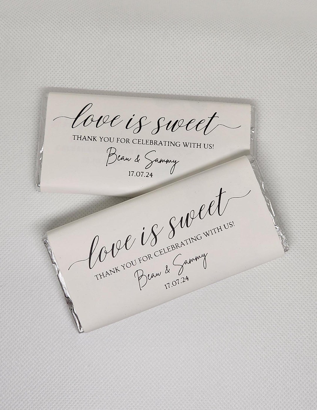 Chocolate Bar Wrapper Wedding Favours Personalised Chocolate Bar Party ...