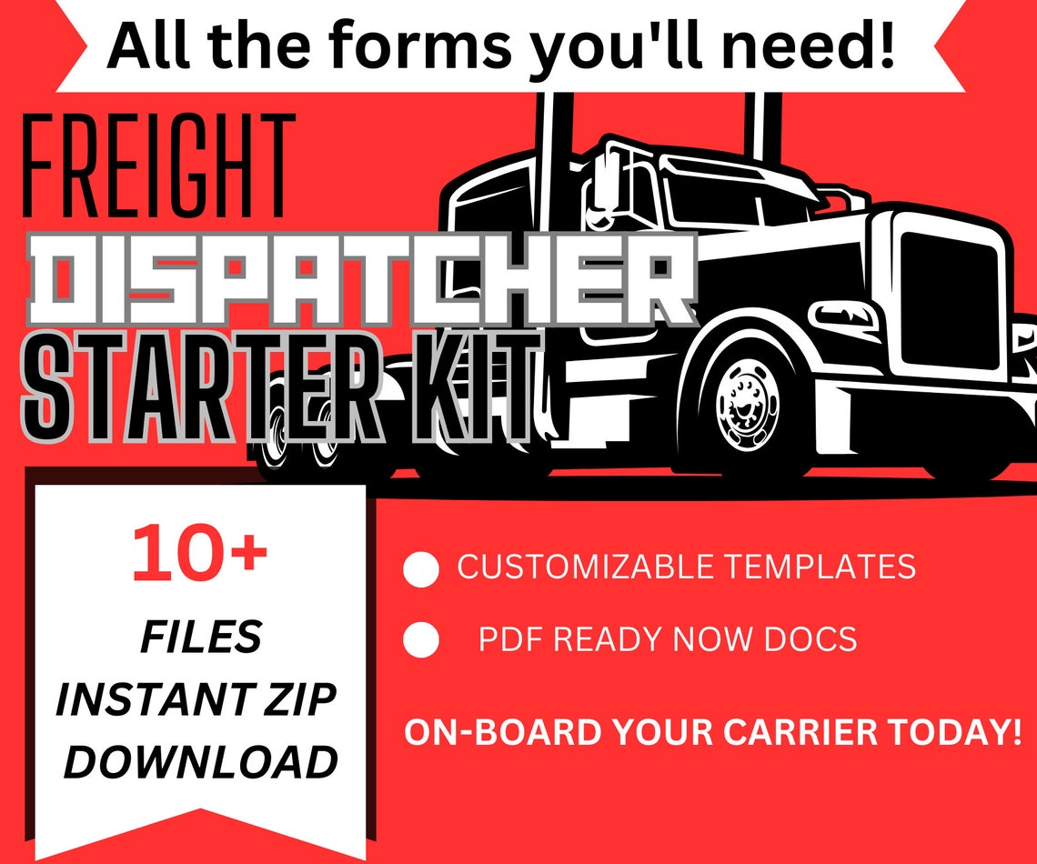 Freight Dispatch Documents Dispatch Carrier Agreement Truck Dispatch ...