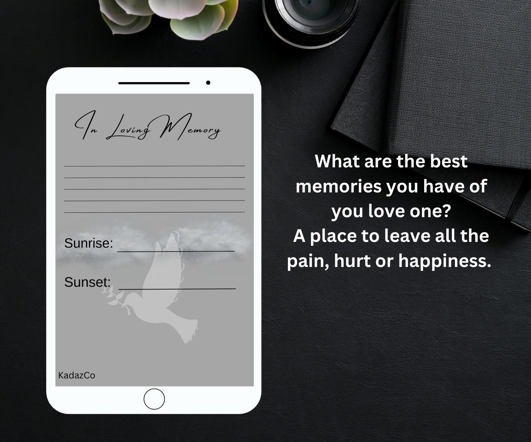 Grief Journal, Digital Grief Workbook, Grief Journey Journal, Kids ...