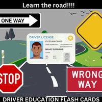 Community & Safety Signs Flash Cards - Etsy