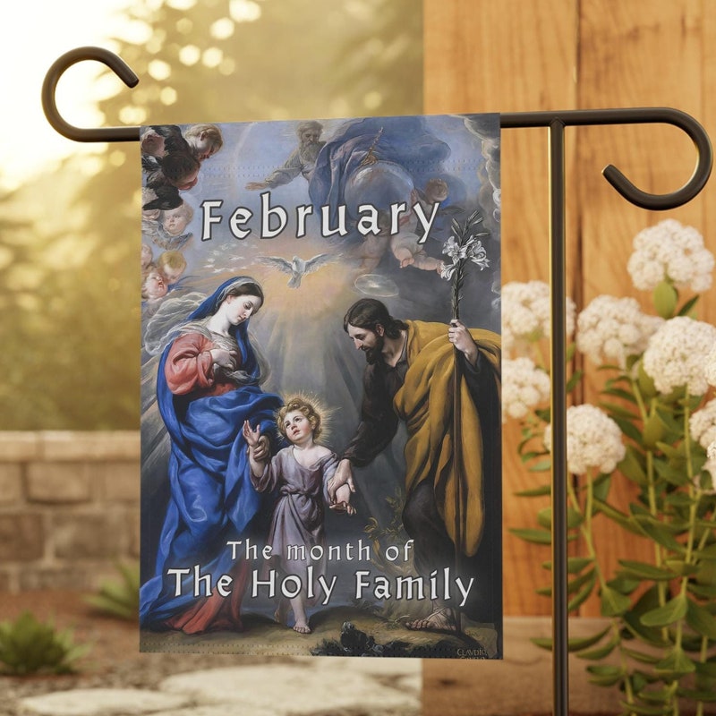 Holy Family House Flag - Etsy