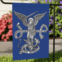 Holy Michael, the Archangel, Defend Us in Battle. Flag - Gadsden Flag ...