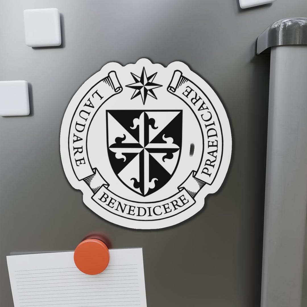 Dominican Order Logo Die-cut Magnet, Catholic, Coat of Arms, Order of ...