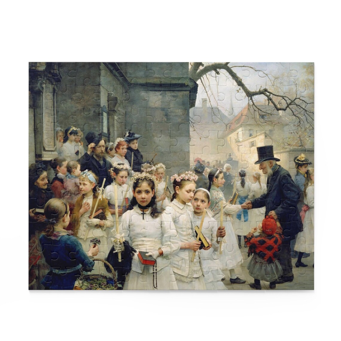 After First Communion Puzzle (120, 252, 500-piece), Catholic Gift, 1st ...