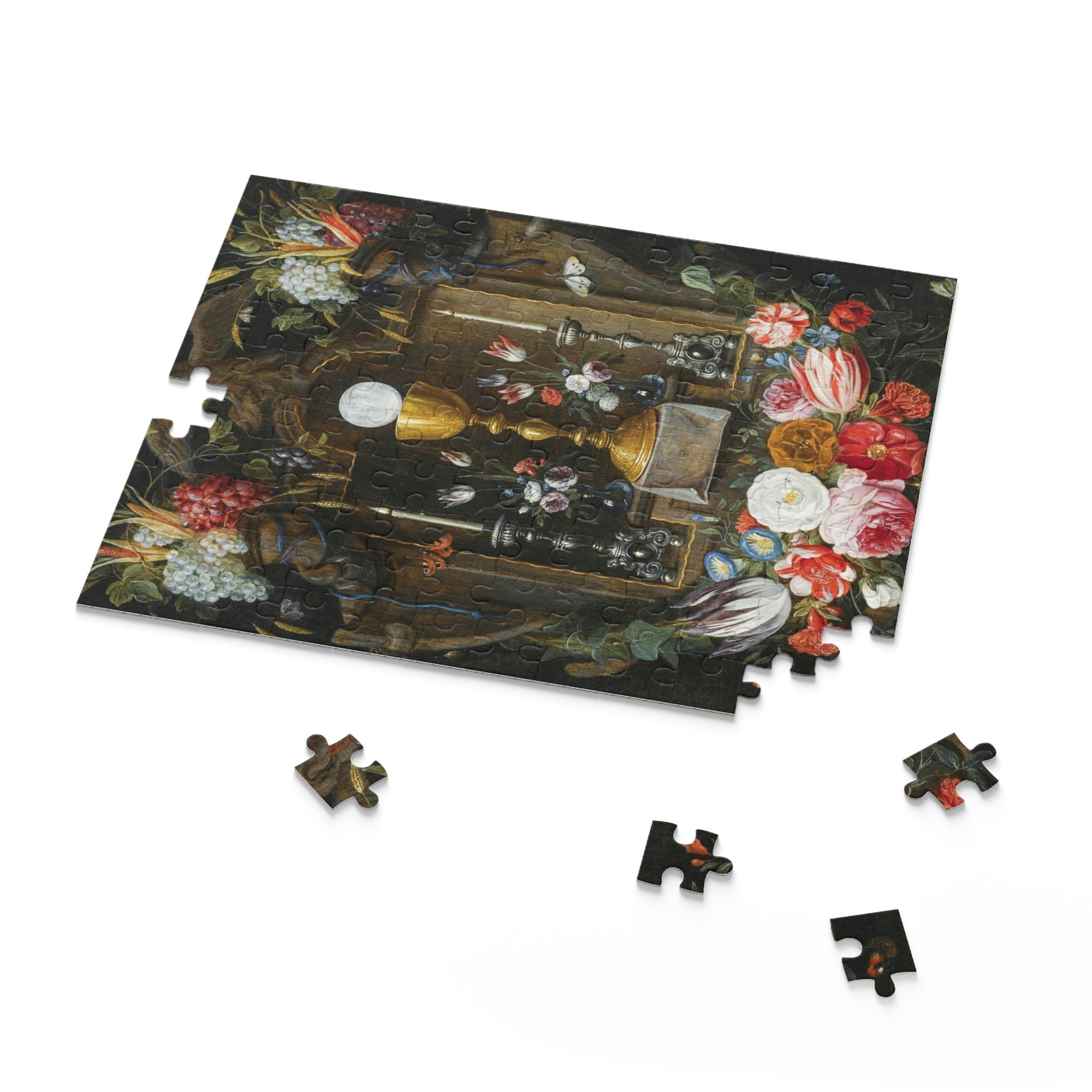 Eucharist With Garlands of Flowers and Fruit Puzzle 120, 252, 500-piece ...