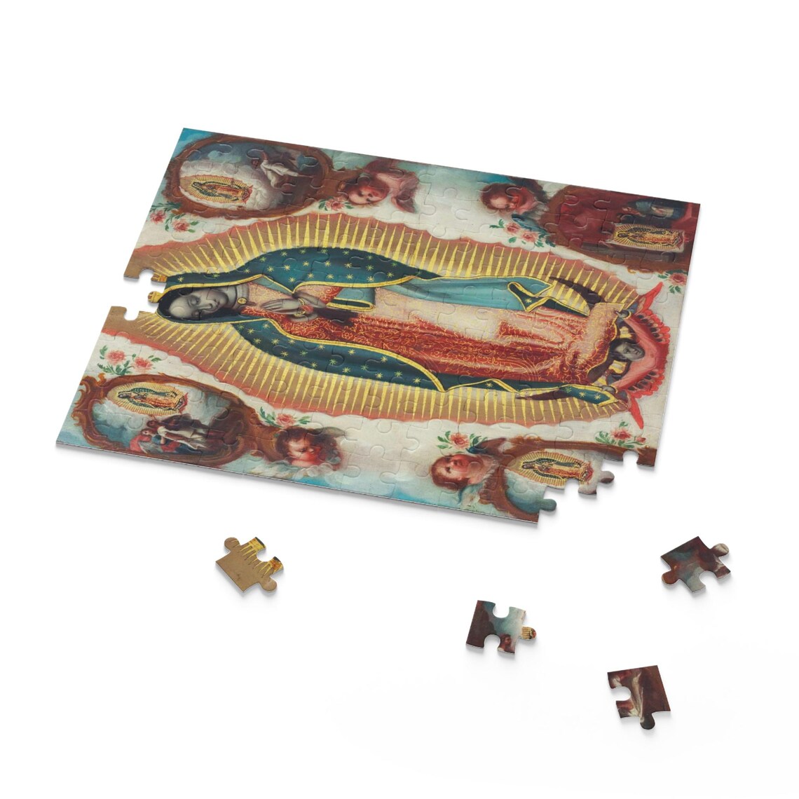 Virgin of Guadalupe Puzzle (120, 252, 500-piece), Miguel Cabrera ...
