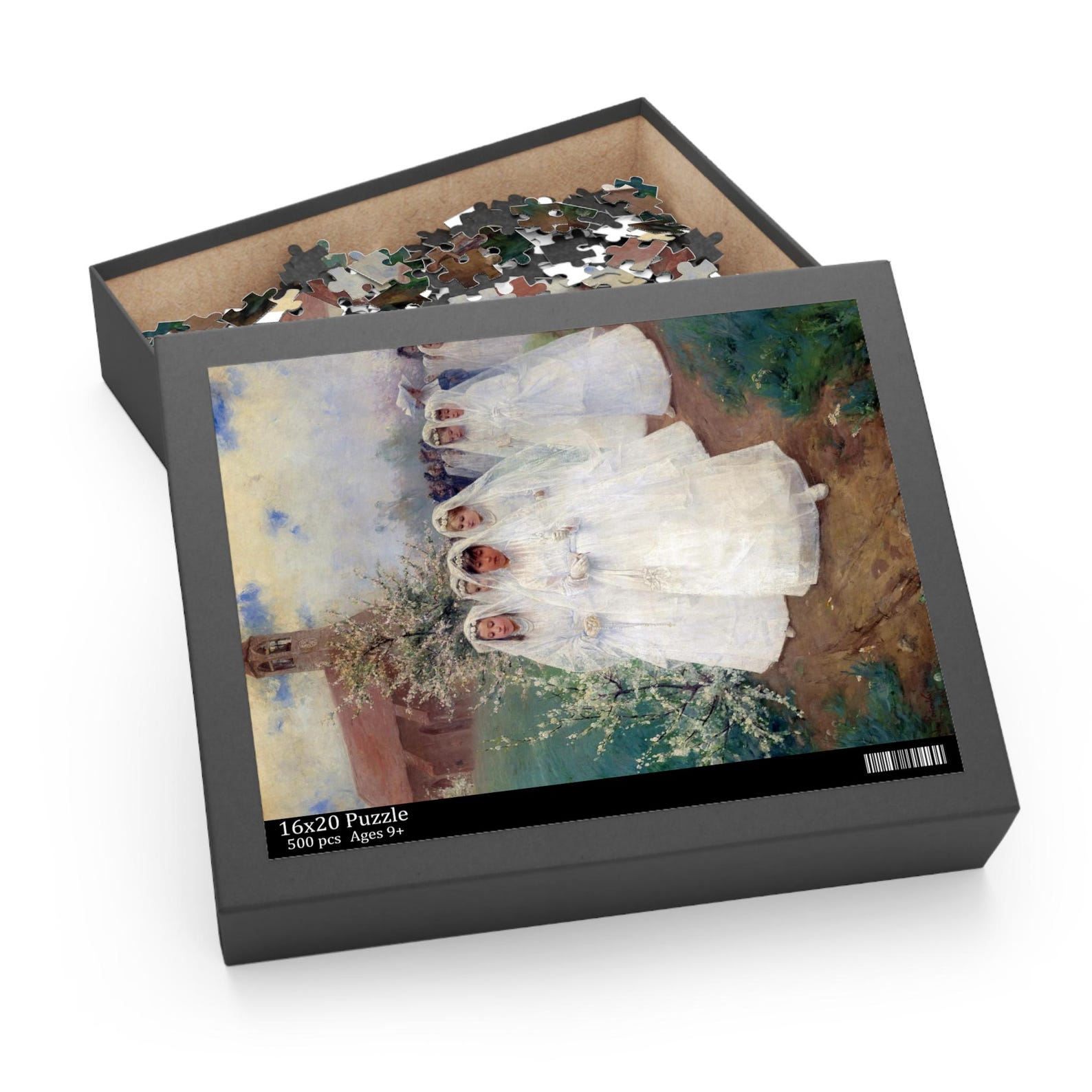 Children After First Communion Puzzle (120, 252, 500-piece), Catholic ...