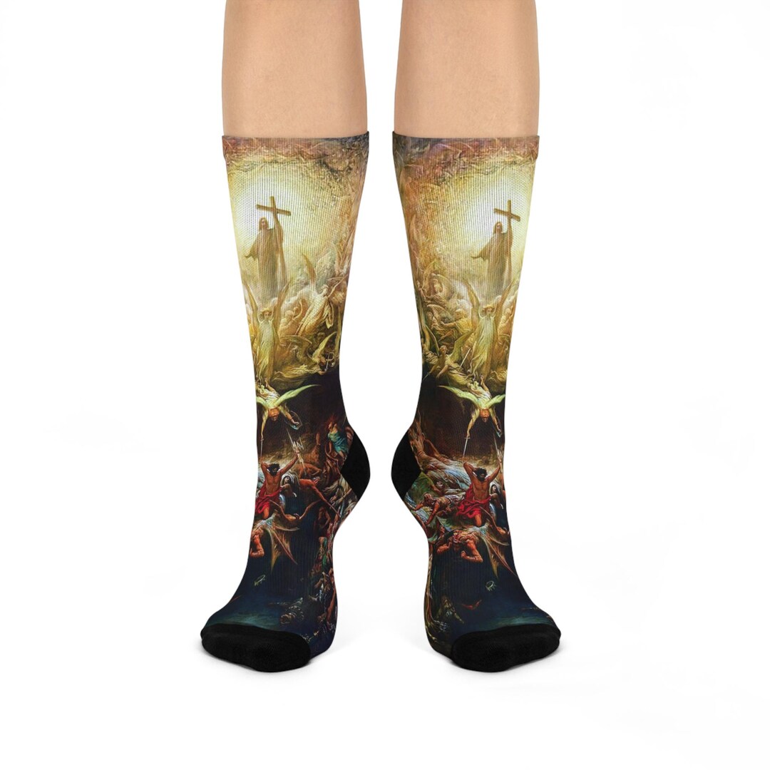 Triumph of Christianity Comfort Cushioned Crew Socks, Unique Gift ...