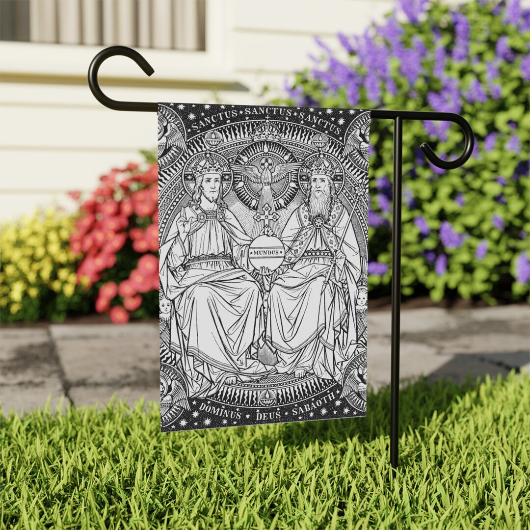 Holy Trinity - Garden & House Flag, Catholic Gift, Religious, Priest ...