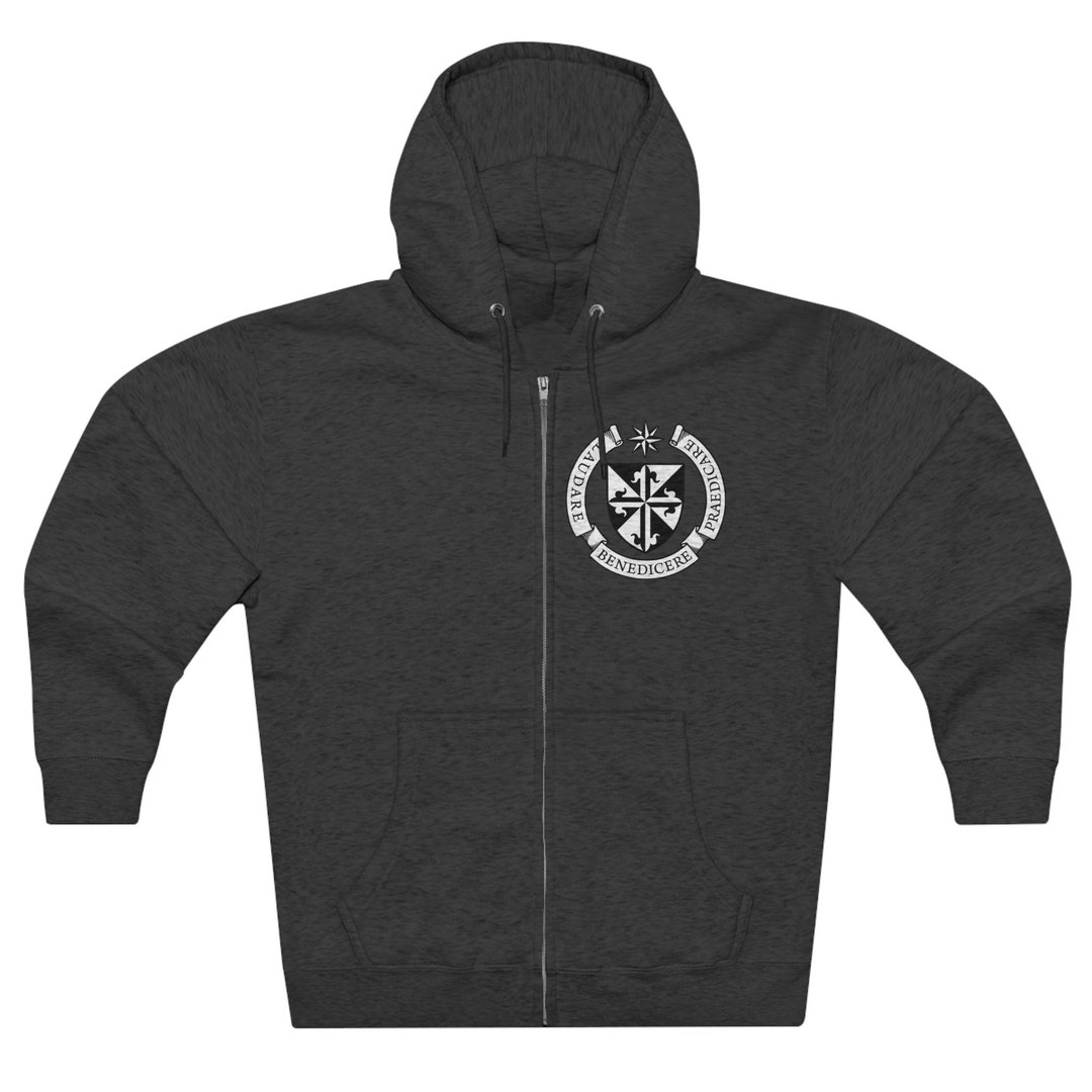 Dominican Order Logo Unisex Premium Full Zip Hoodie Coat of Arms, Order ...