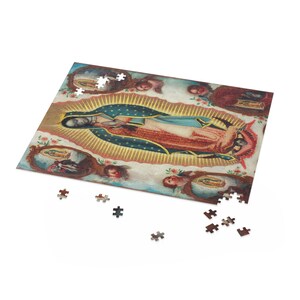 Virgin of Guadalupe Puzzle (120, 252, 500-piece), Miguel Cabrera ...