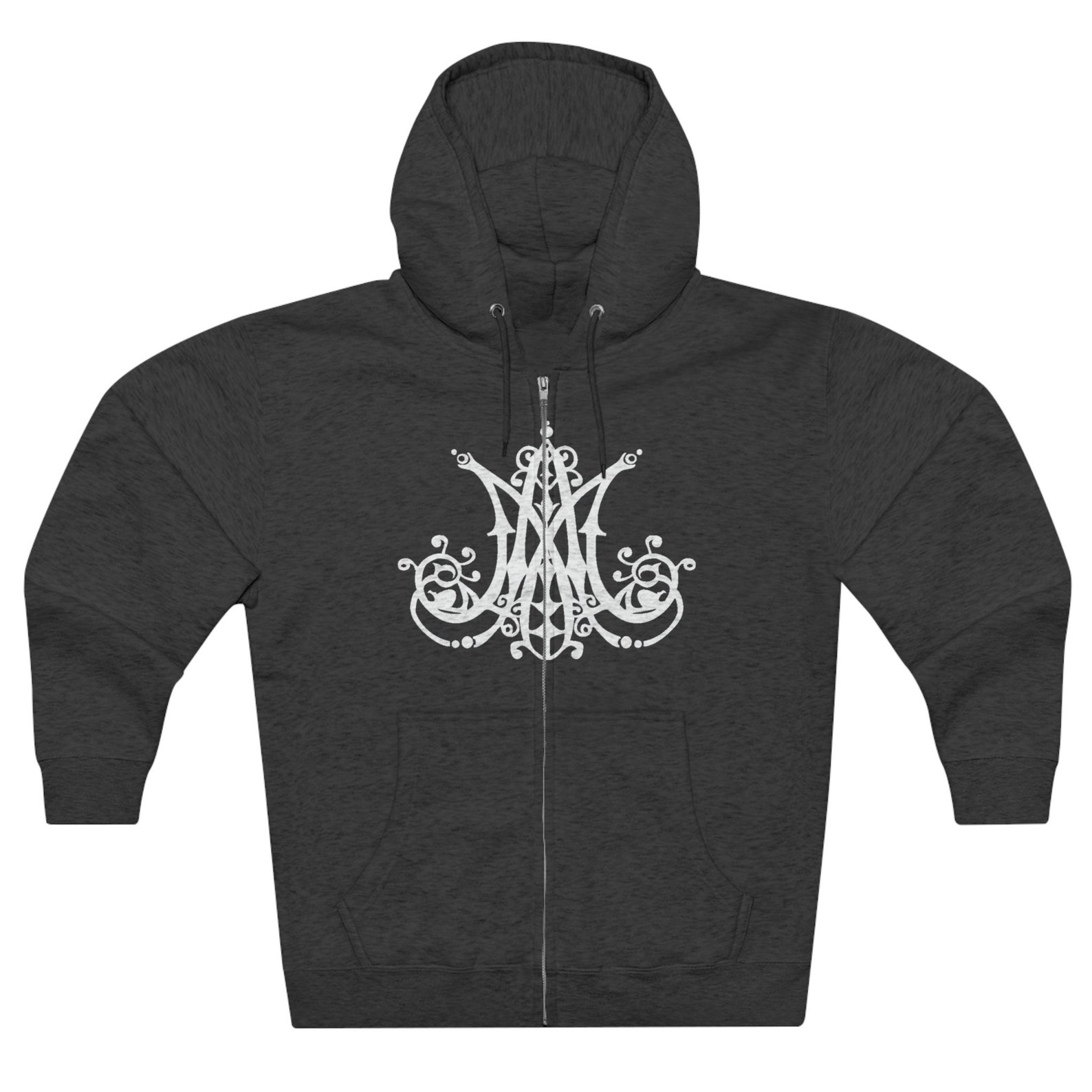 Auspice Maria Logo Unisex Premium Full Zip Hoodie Catholic - Etsy