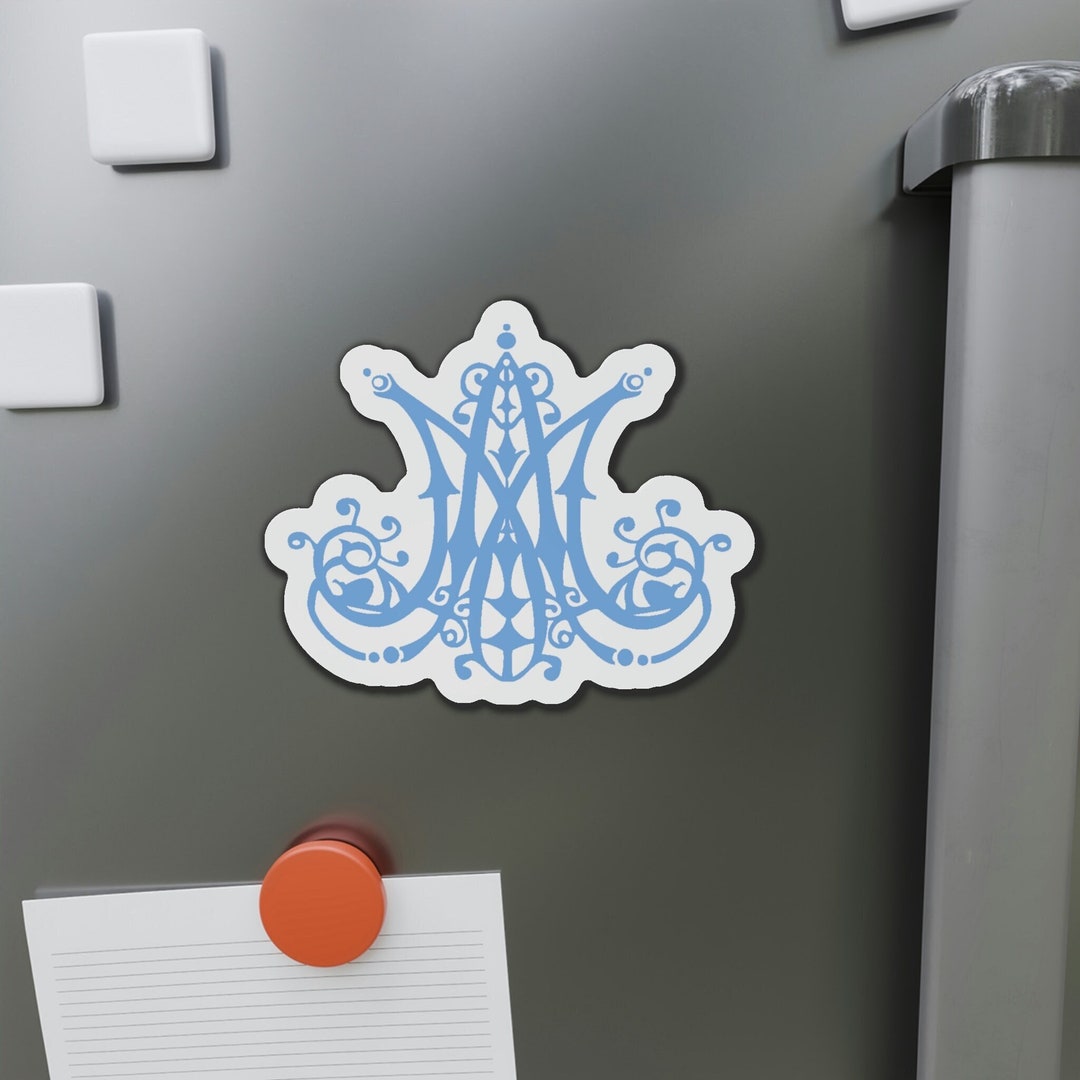 Auspice Maria Logo Die-cut Magnet, Catholic Gift, Religious ...