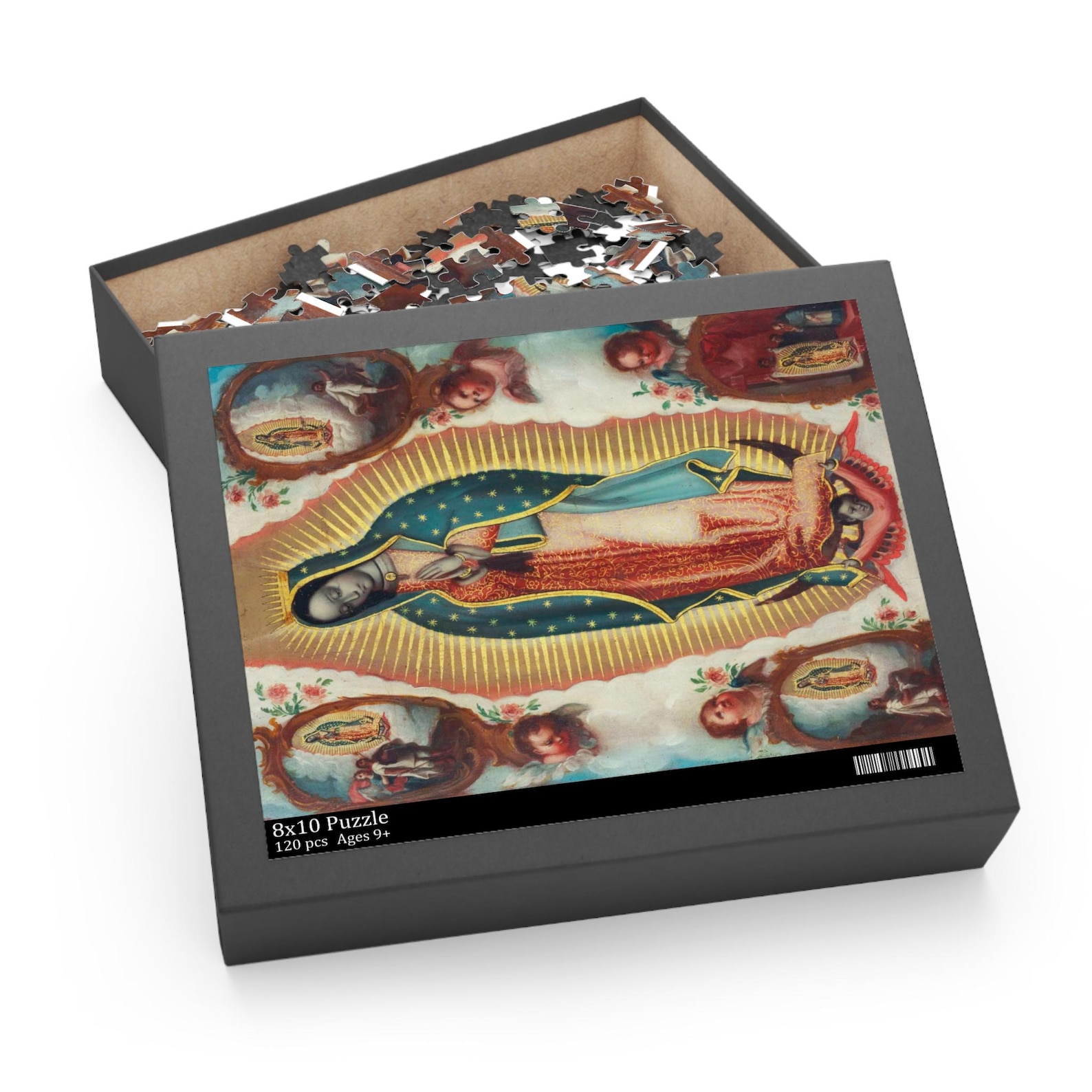 Virgin of Guadalupe Puzzle (120, 252, 500-piece), Miguel Cabrera ...