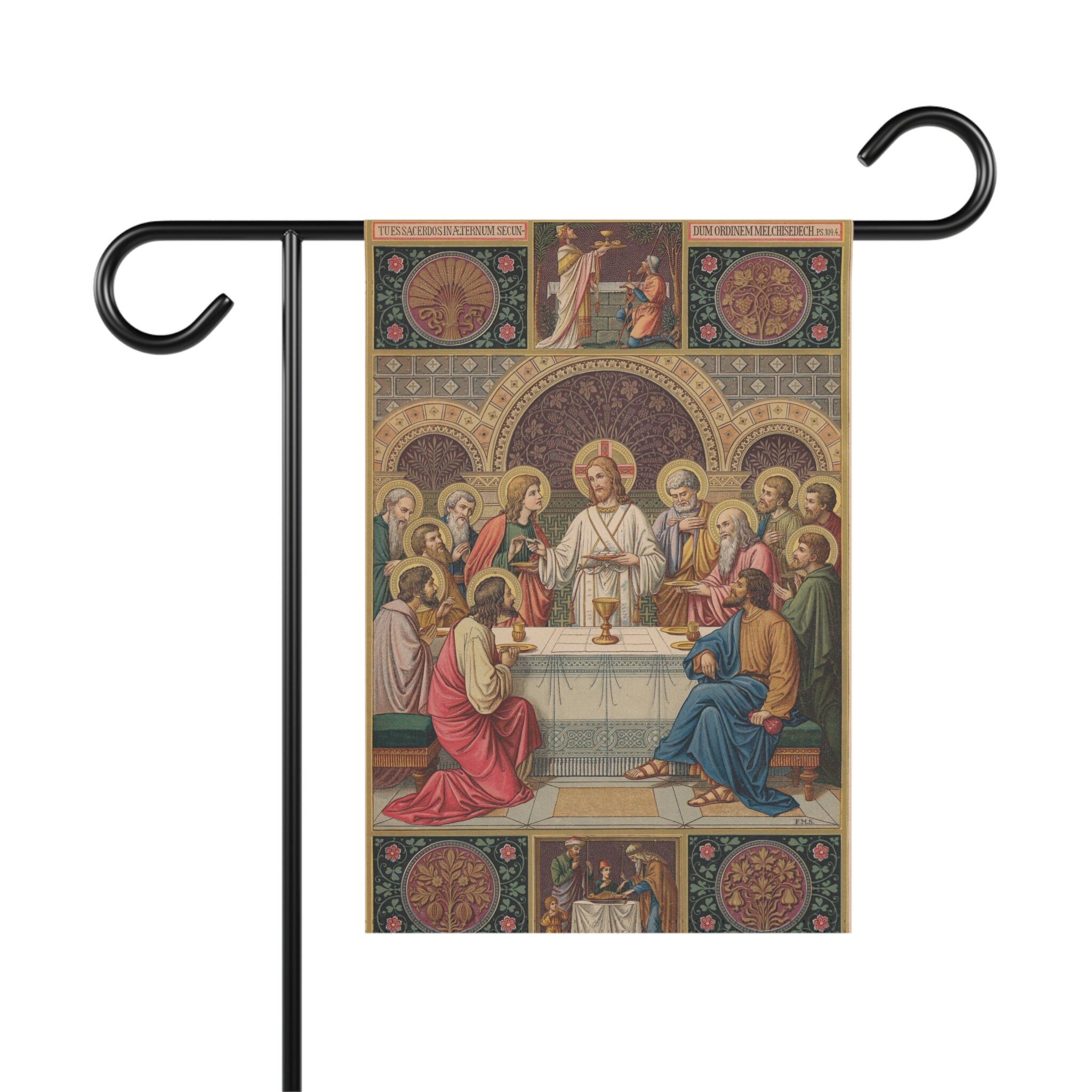 The Last Supper Garden & House Flag, Max Schmalzl, Catholic Gift ...