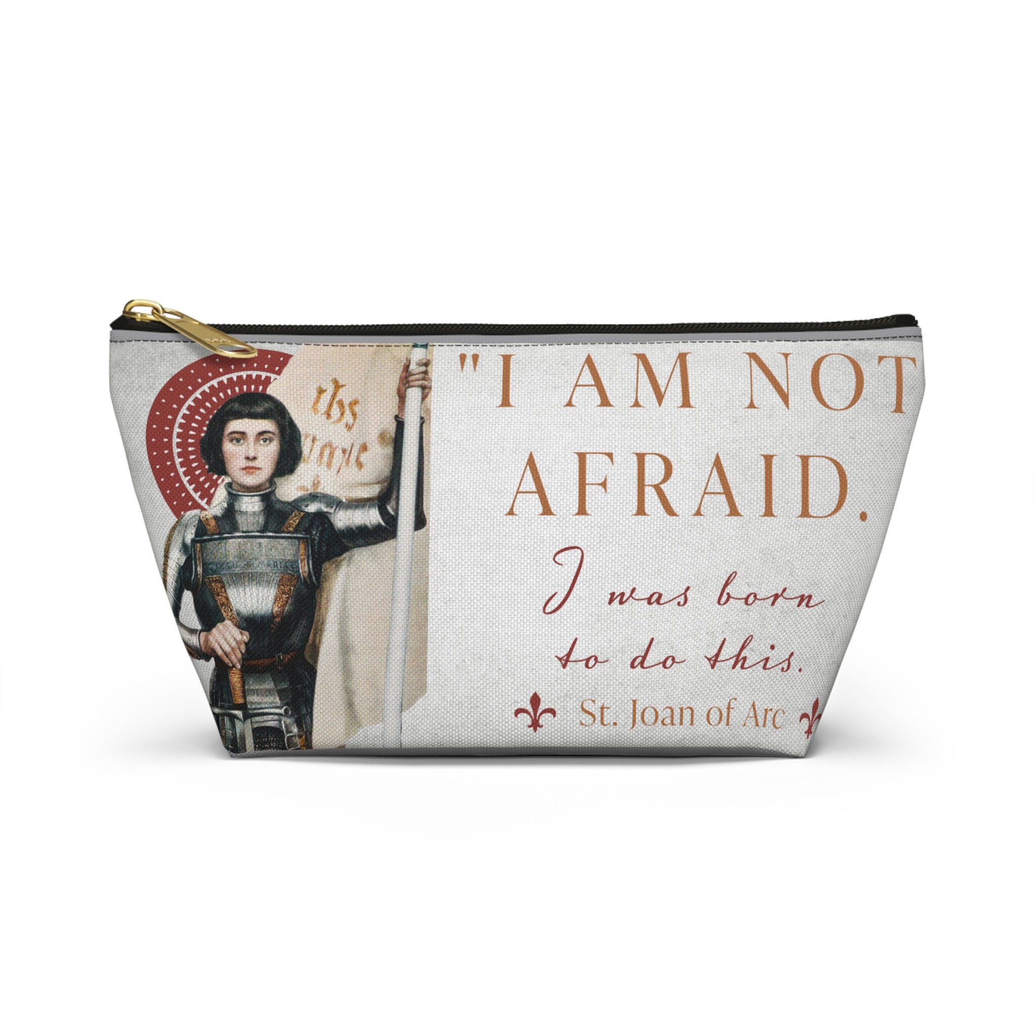 St Joan of Arc Chapel Veil Bag I Am Not Afraid, I Was Born for This ...