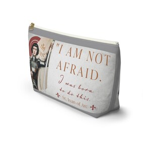 St Joan of Arc Chapel Veil Bag - I Am Not Afraid, I Was Born for This ...