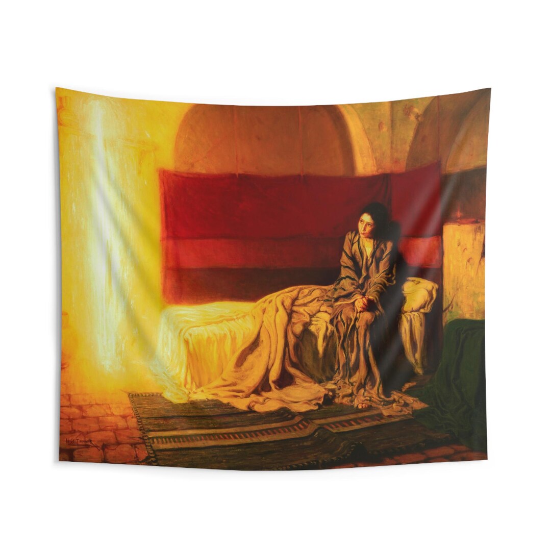 The Annunciation Indoor Wall Tapestries, Henry Ossawa Tanner, African ...