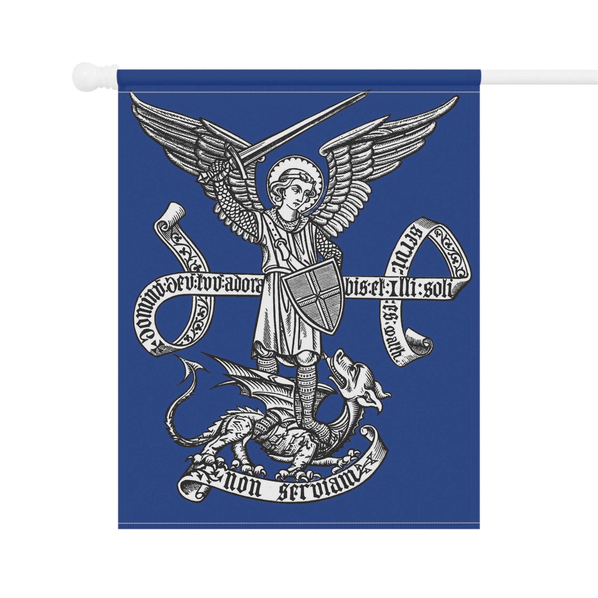 Saint Michael the Archangel Garden & House Flag Catholic - Etsy