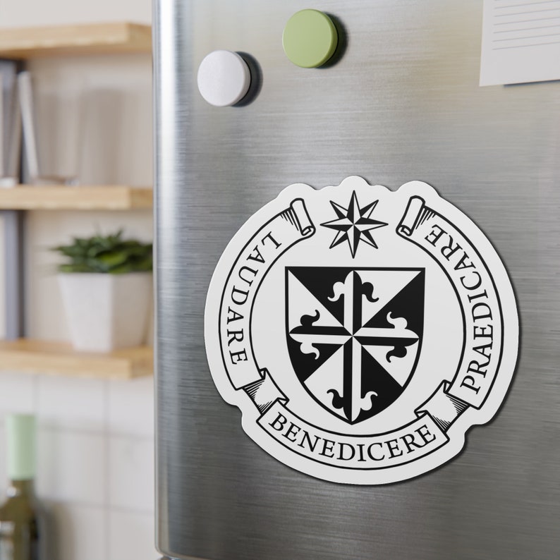 Dominican Order Logo Die-cut Magnet, Catholic, Coat of Arms, Order of ...