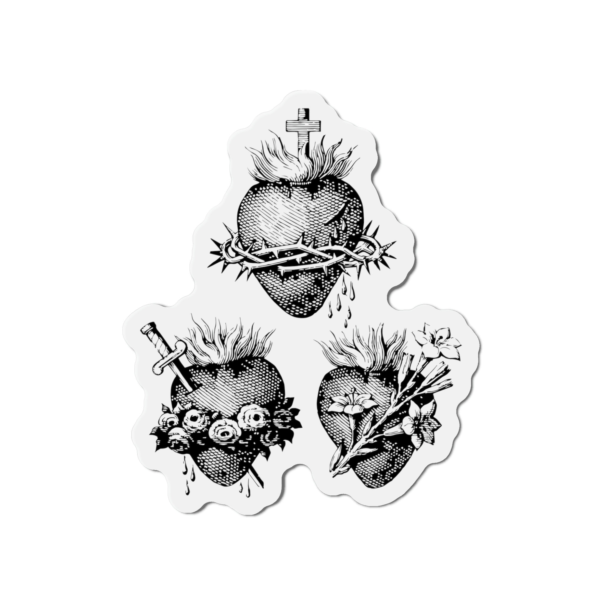 Sacred Heart of Jesus, Immaculate Heart of Mary and Chaste Heart of St ...