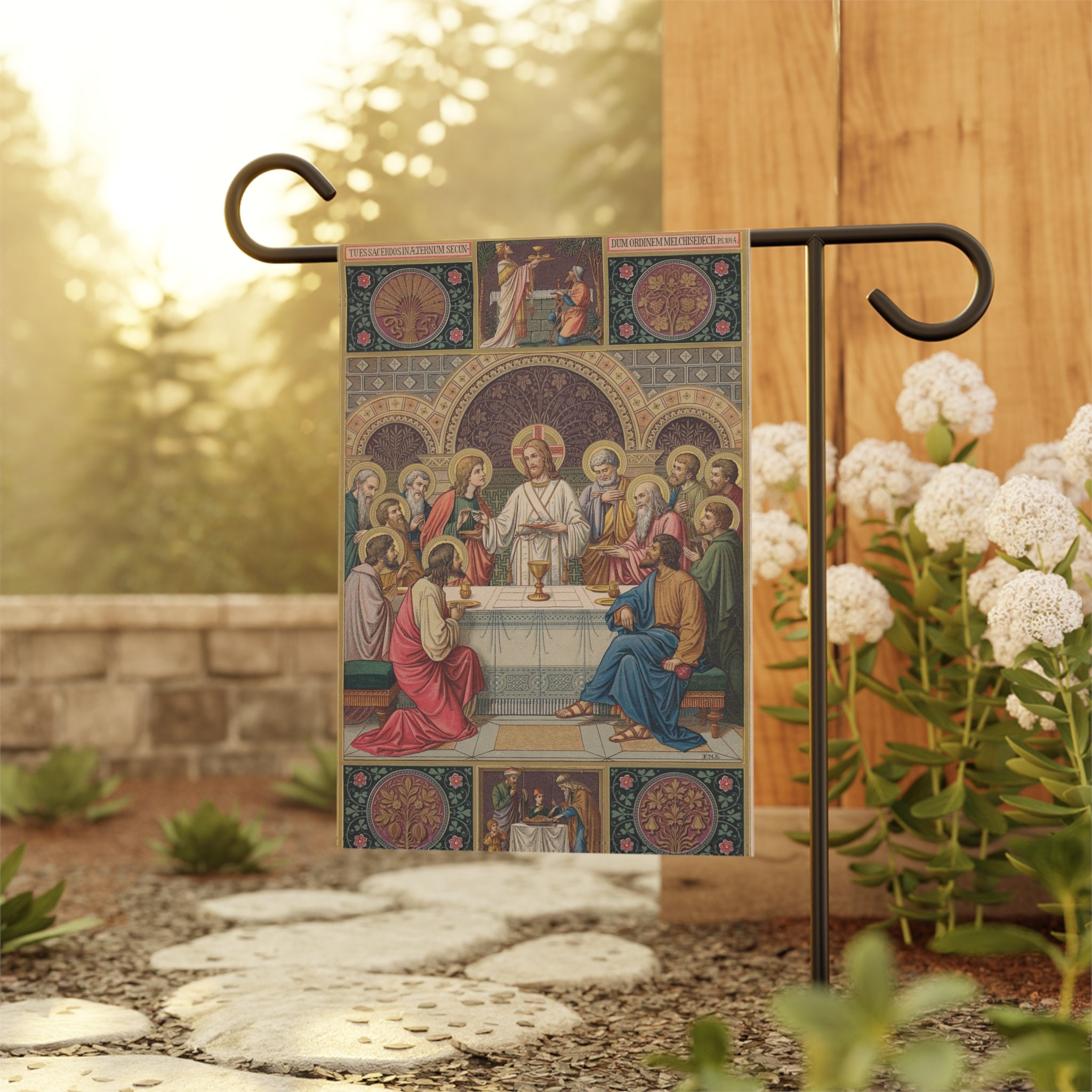 The Last Supper Garden & House Flag, Max Schmalzl, Catholic Gift ...