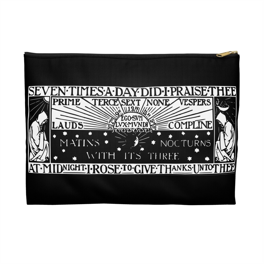 Liturgy of the Hours Pouch, Rosary, Chapel Veil, Catholic Gift ...